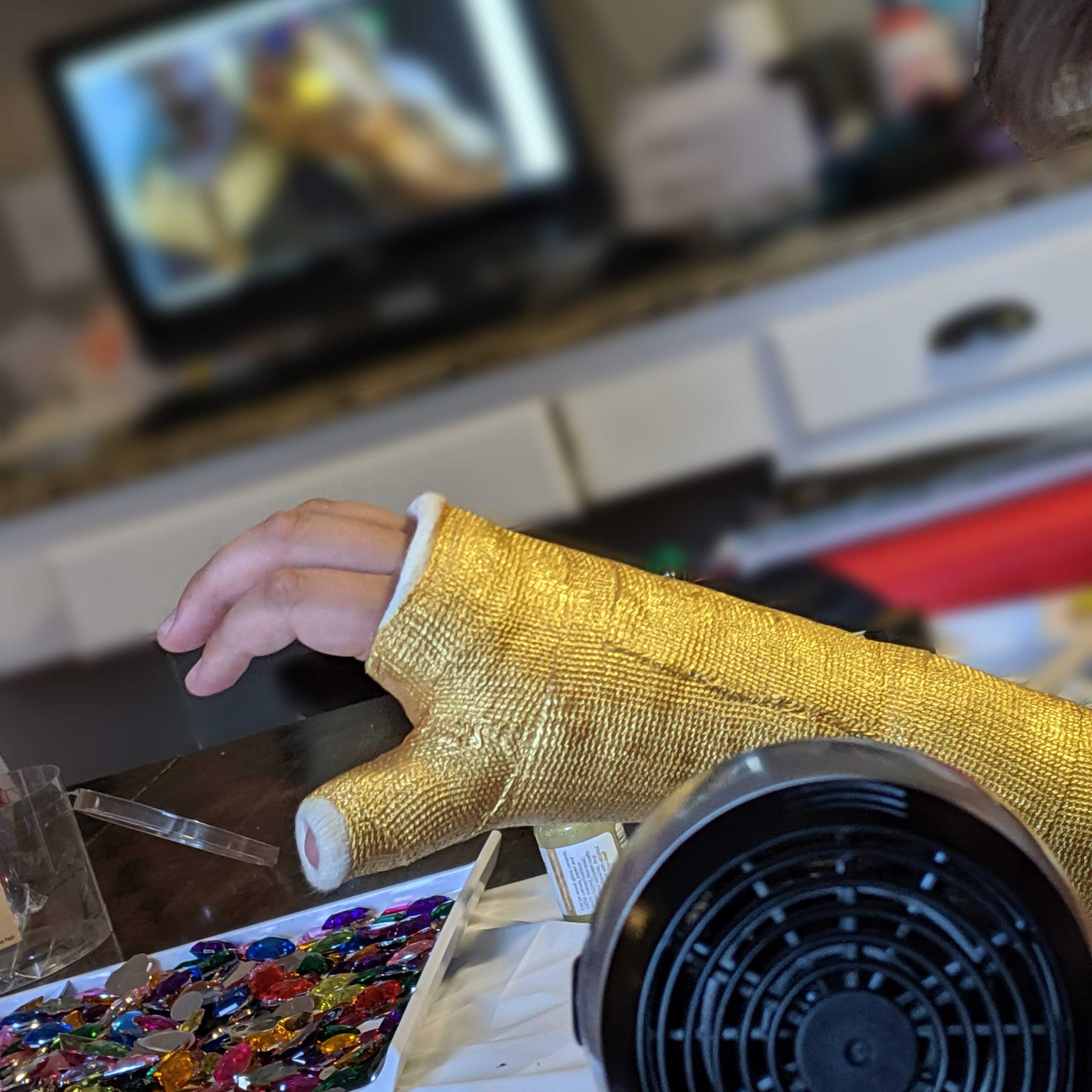 DIY Infinity Gauntlet Cast – I'm Batmom