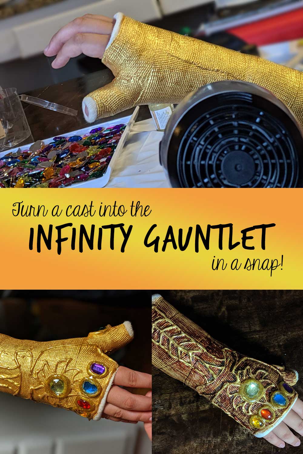 DIY Infinity Gauntlet Cast – I'm Batmom